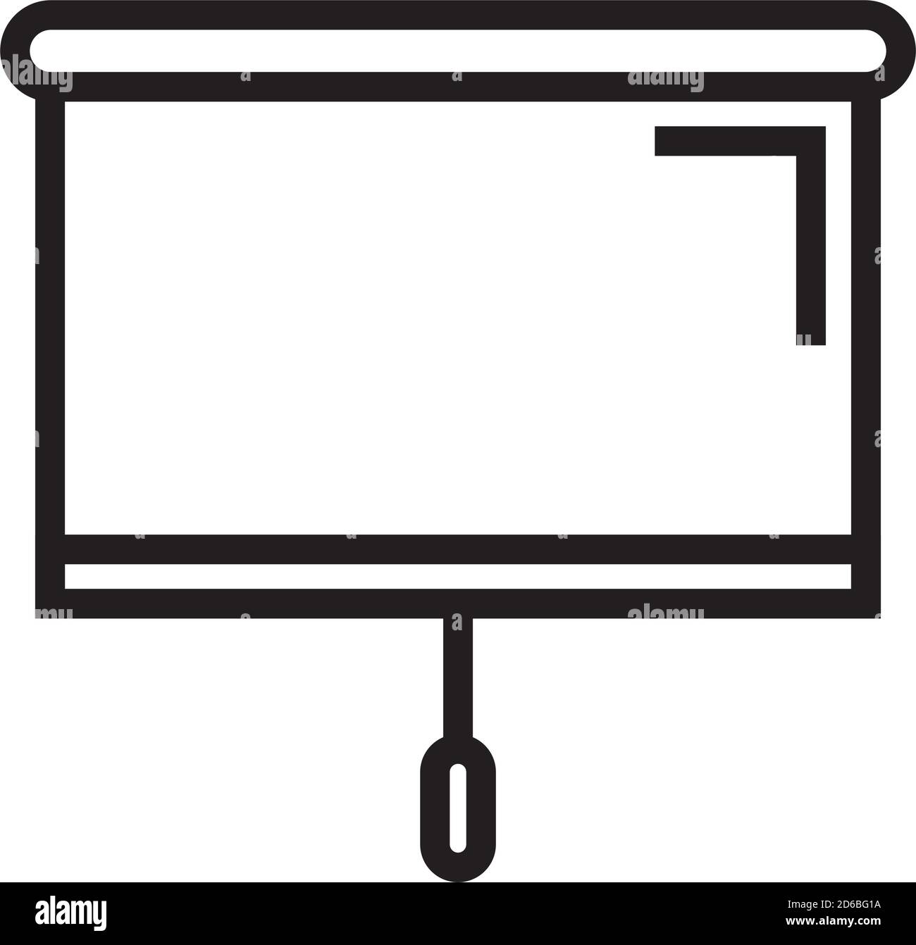 Presentation board icon vector design Stock Vector Image & Art - Alamy