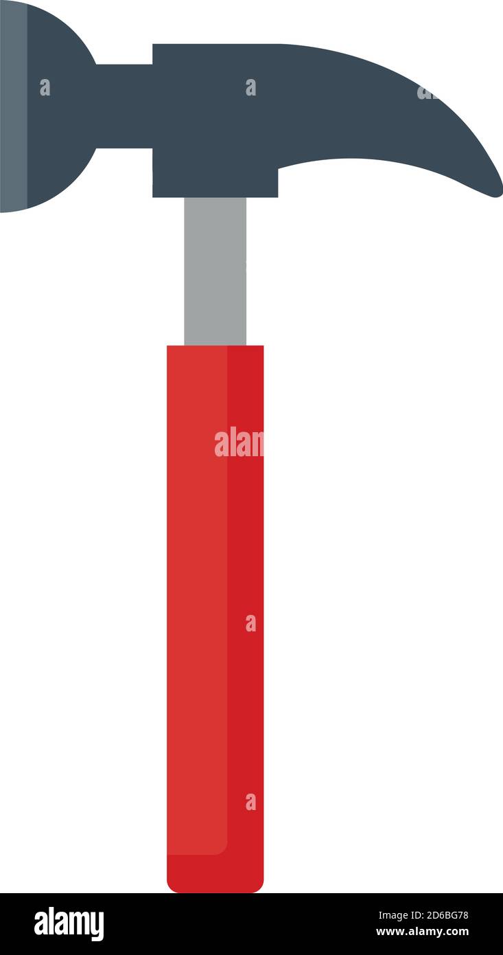 construction hammer icon vector design Stock Vector Image & Art - Alamy