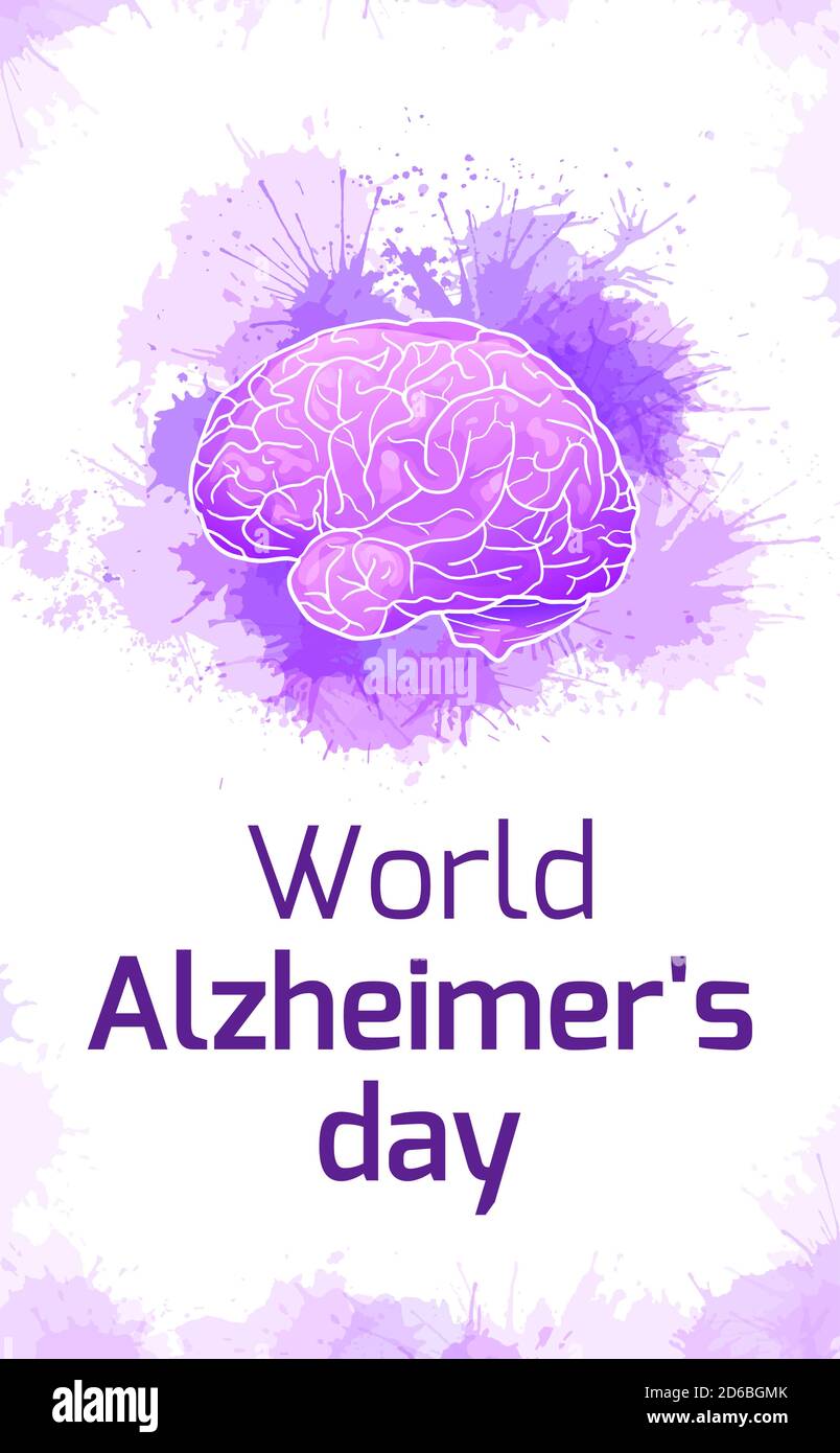 World alzheimers day banner Stock Vector Images - Alamy