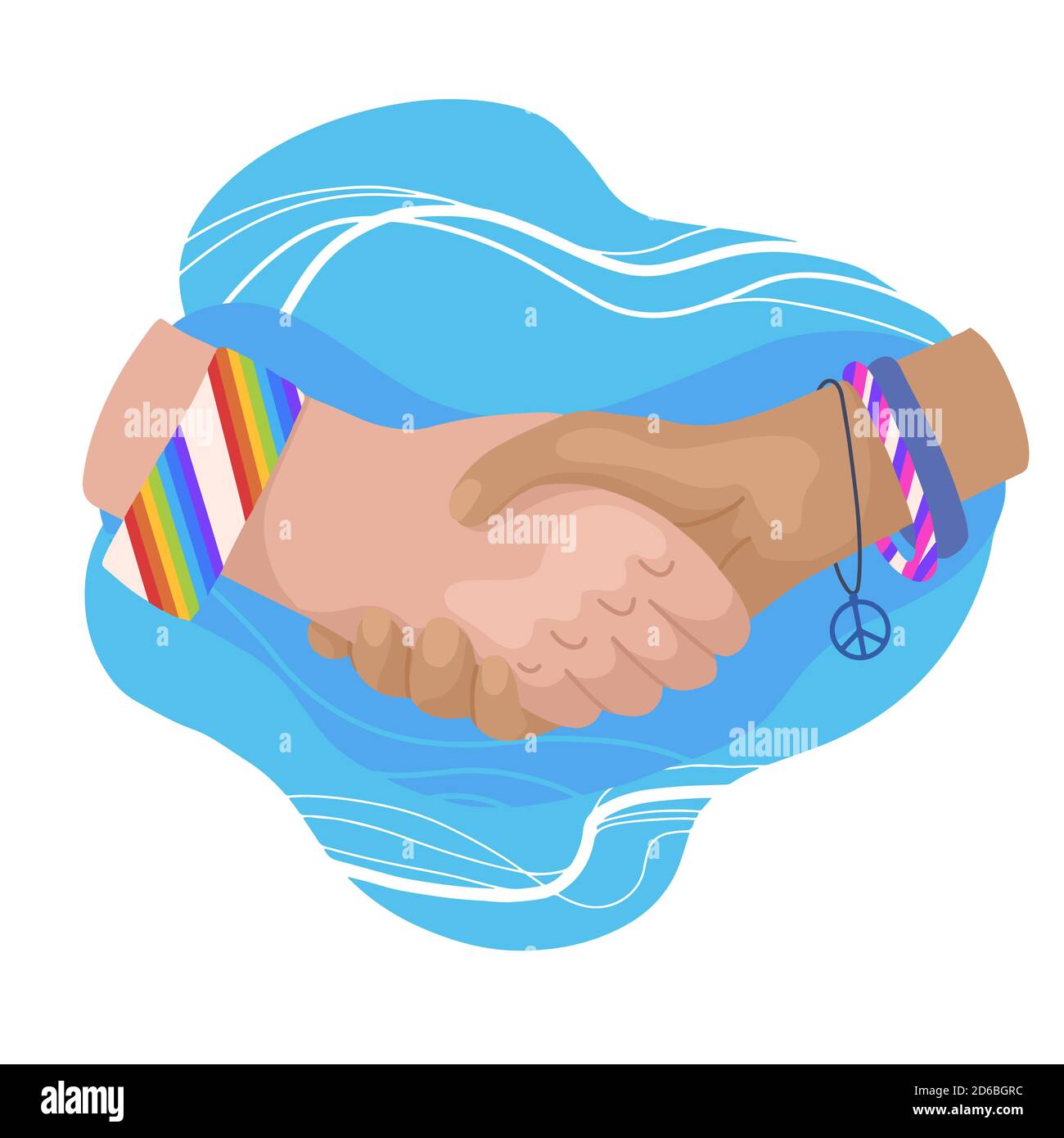 Make Friendship Bracelets Stock Vector Images Alamy
