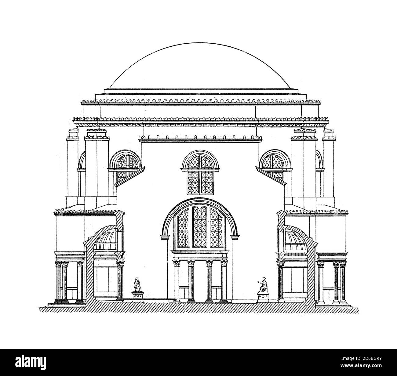 Minerva architecture Cut Out Stock Images & Pictures - Alamy