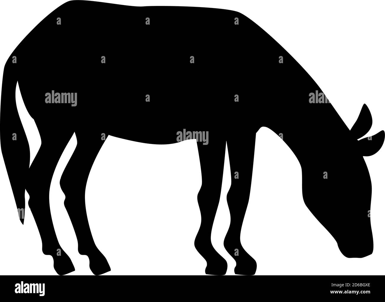 Donkey shape vector Cut Out Stock Images & Pictures - Alamy