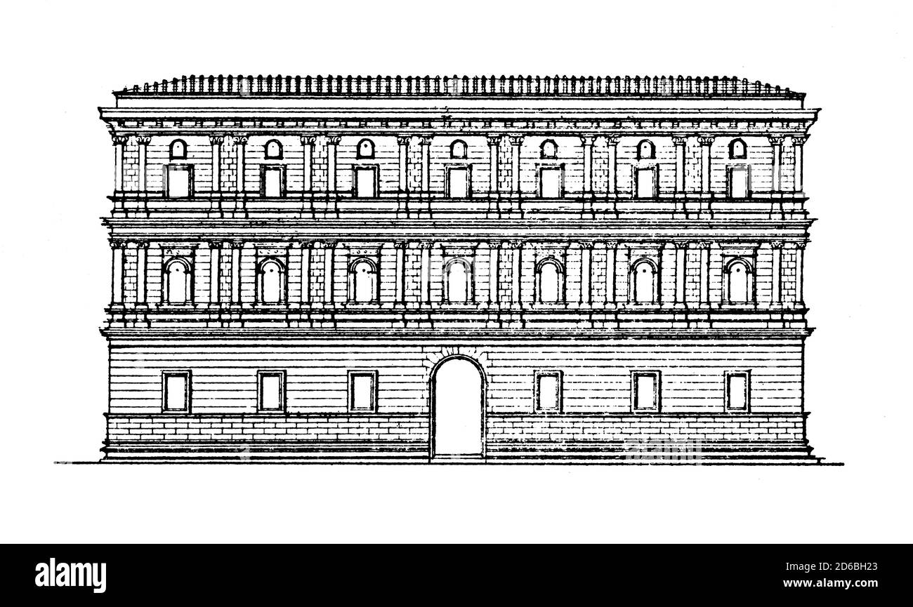 Palazzo torlonia rome Black and White Stock Photos & Images - Alamy