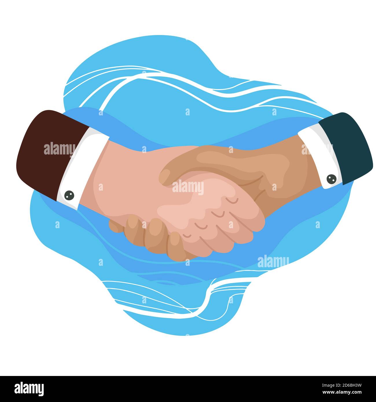 Mans shaking hands. Businessman making a deal. International Friendship ...