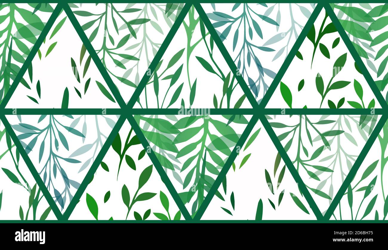 Triangles in nature Stock Vector Images - Alamy