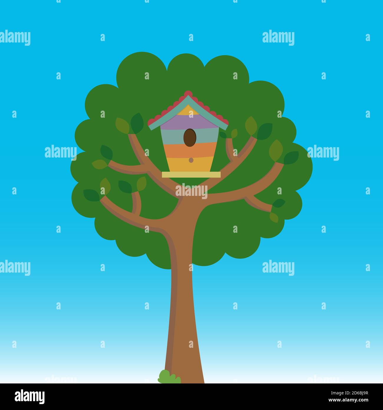 Ornithology shelter Stock Vector Images - Alamy