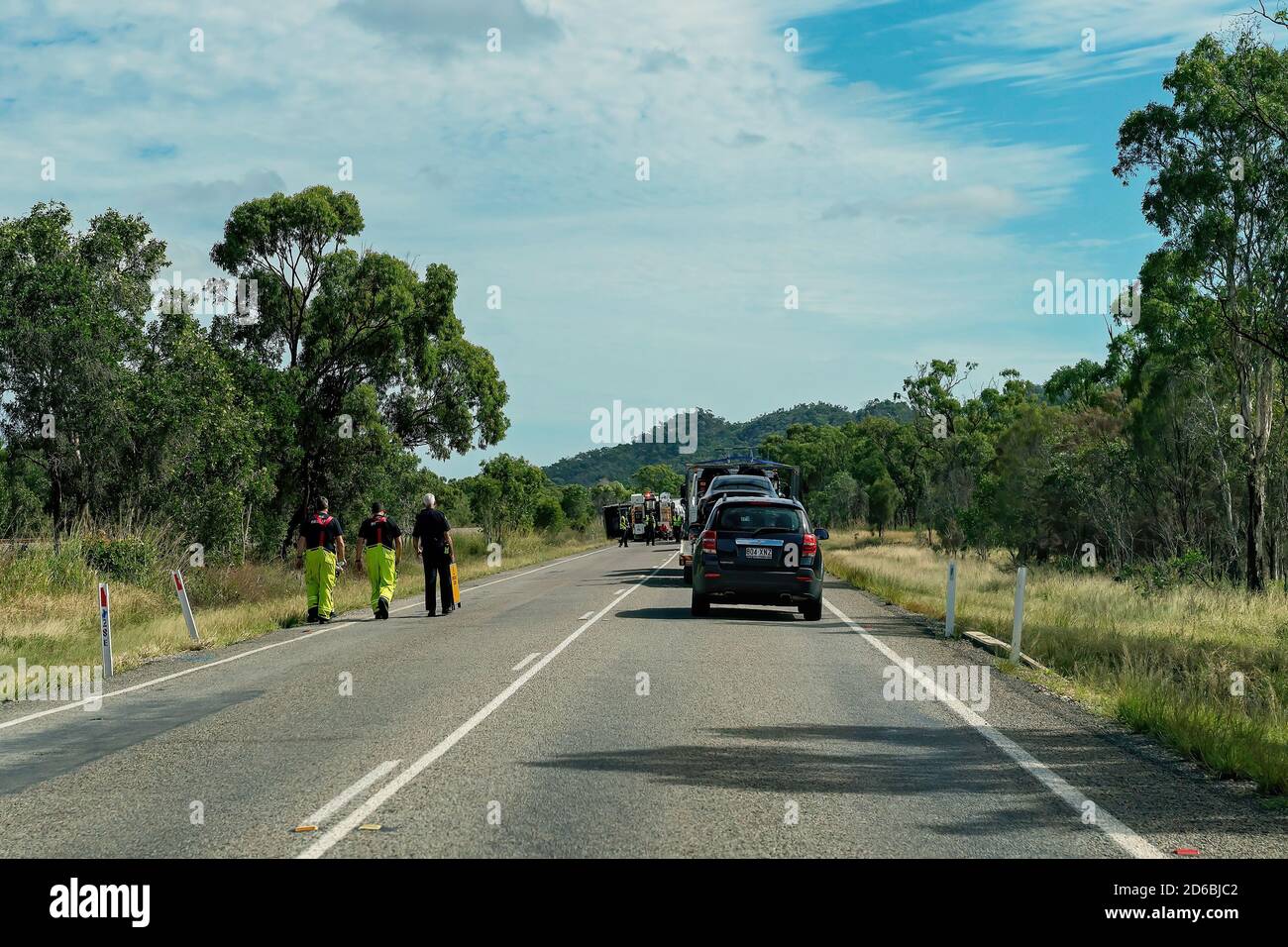Townsville, Queensland, Australia - June 2020: Emergency service ...