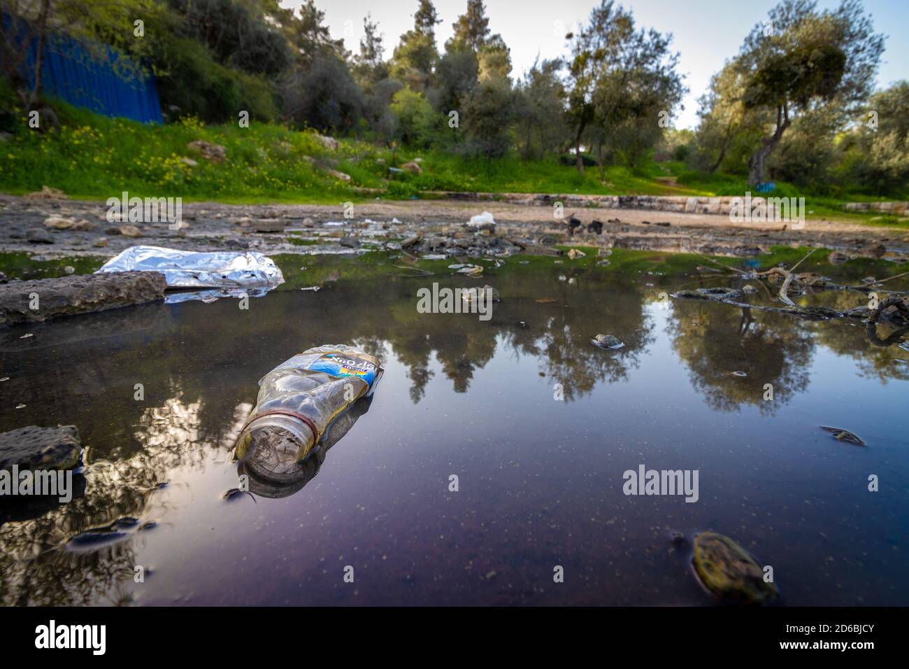 Polluted puddle hi-res stock photography and images - Alamy