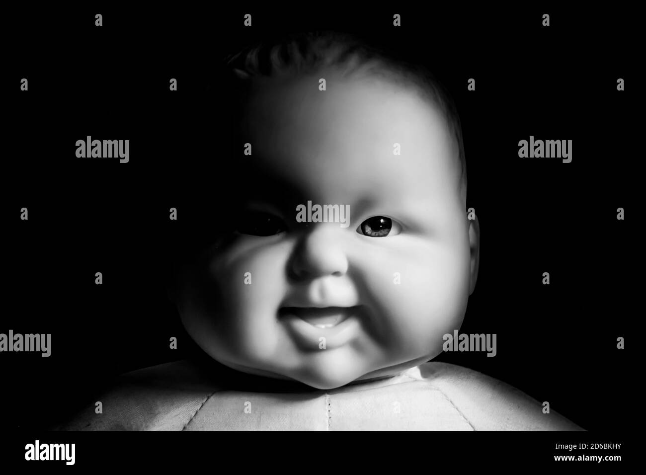 Child portrait low key Black and White Stock Photos & Images - Alamy