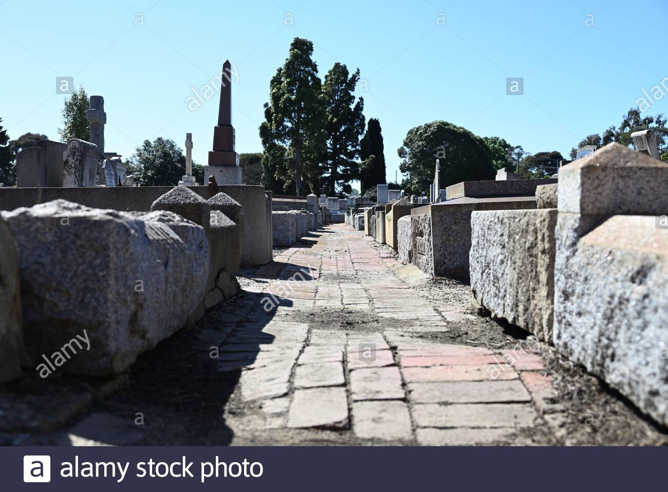 Pathway To Graveyard High Resolution Stock Photography and Images - Alamy