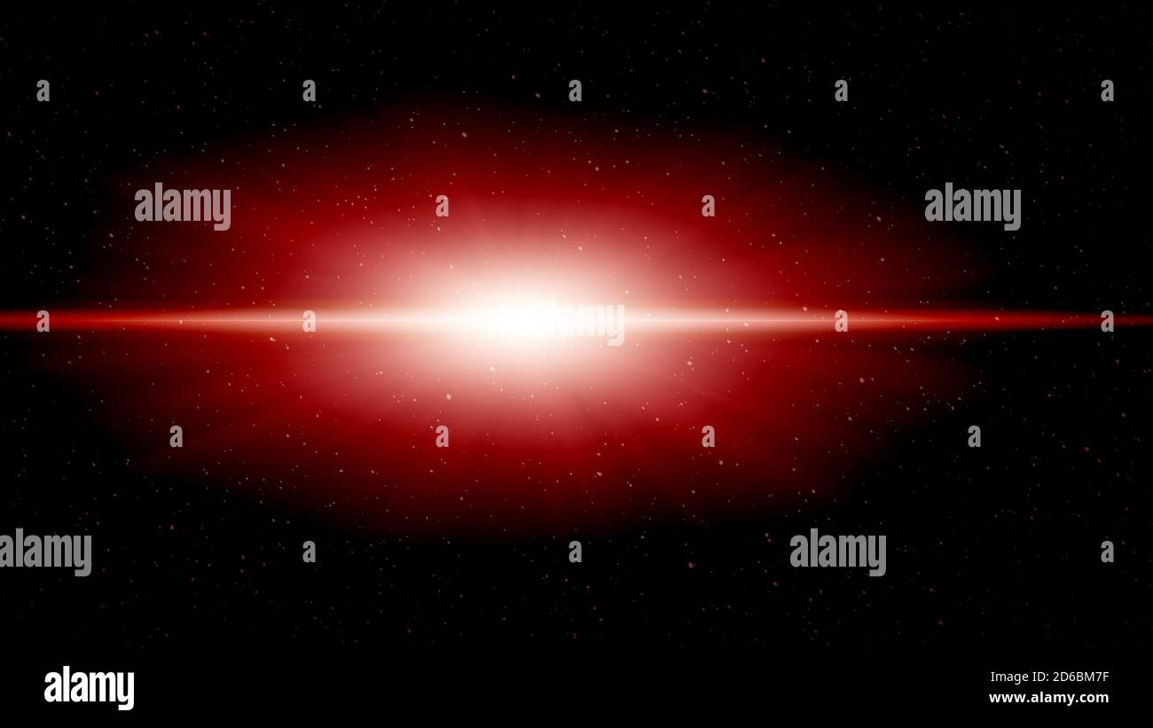 White particles illuminated by red light, lens flare Stock Photo - Alamy