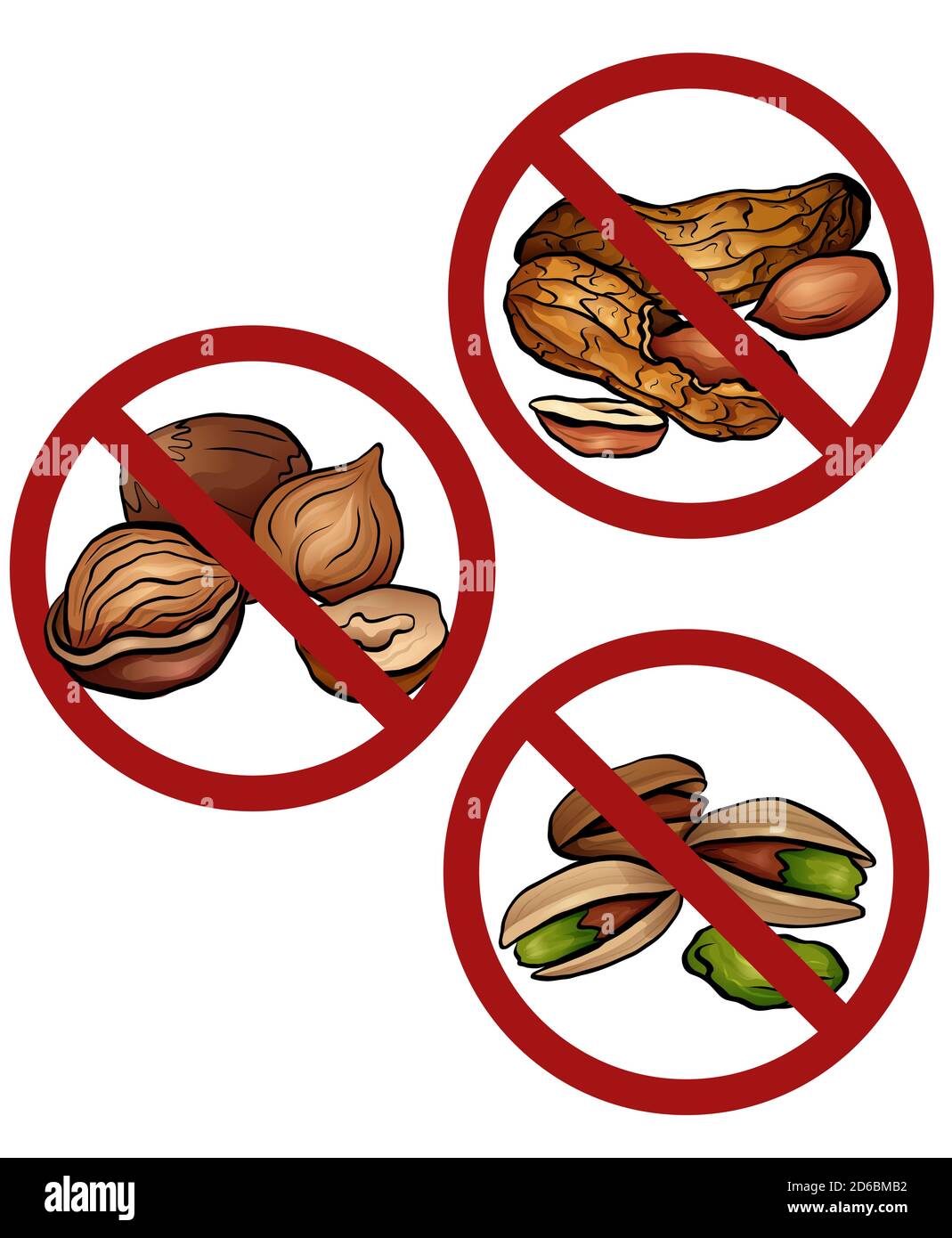 Nutrient allergy Stock Vector Images - Alamy