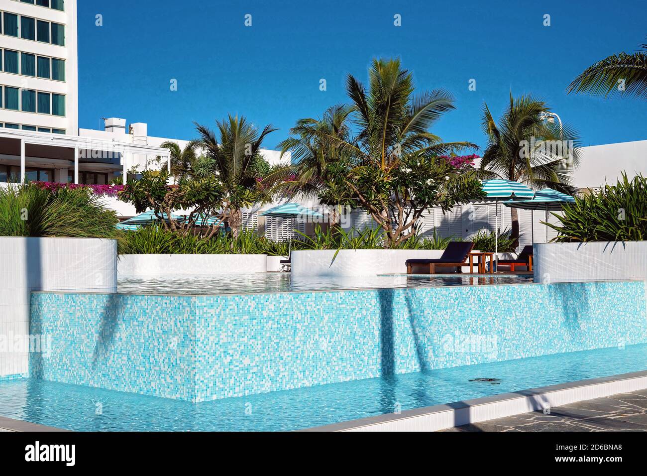 Townsville, Queensland, Australia - June 2020: Swimming pool with clear ...