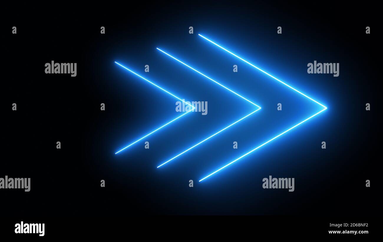 Electric blue arrows hi-res stock photography and images - Alamy