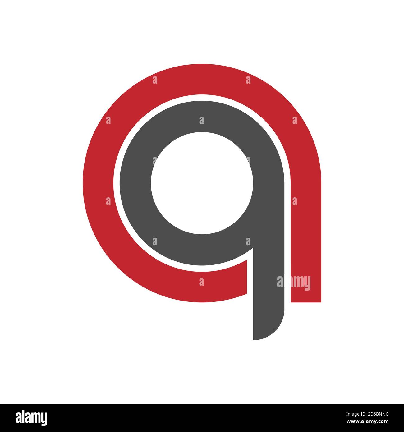 letters A and Q. Flat design for logo, brand or label. Vector ...