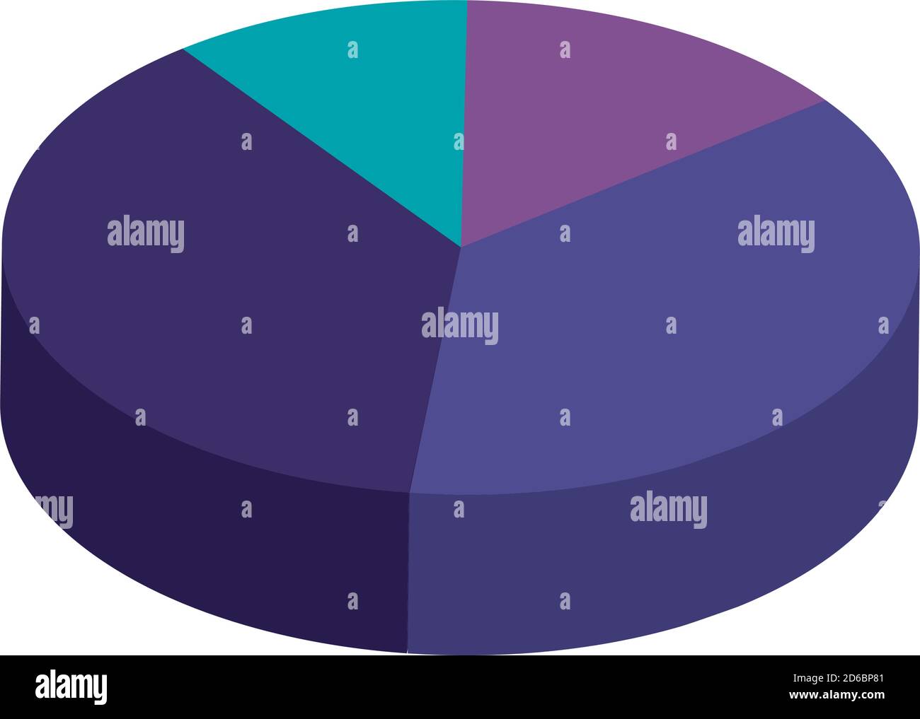 pie chart 3d vector design Stock Vector Image & Art - Alamy