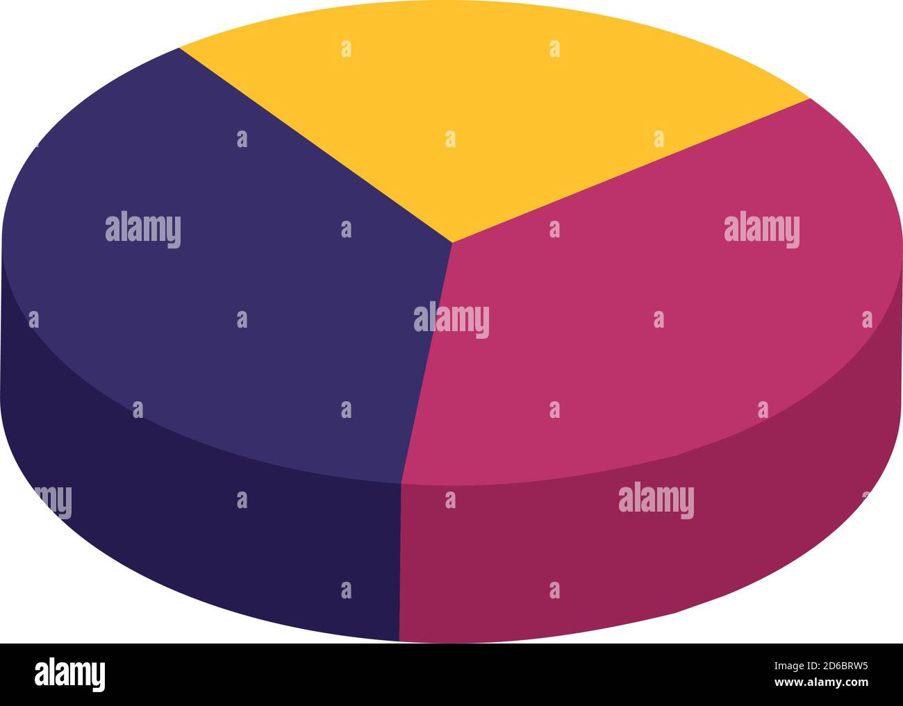 pie chart 3d vector design Stock Vector Image & Art - Alamy