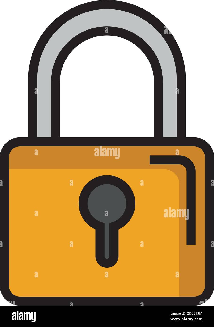 Decorative lock gate Stock Vector Images - Alamy