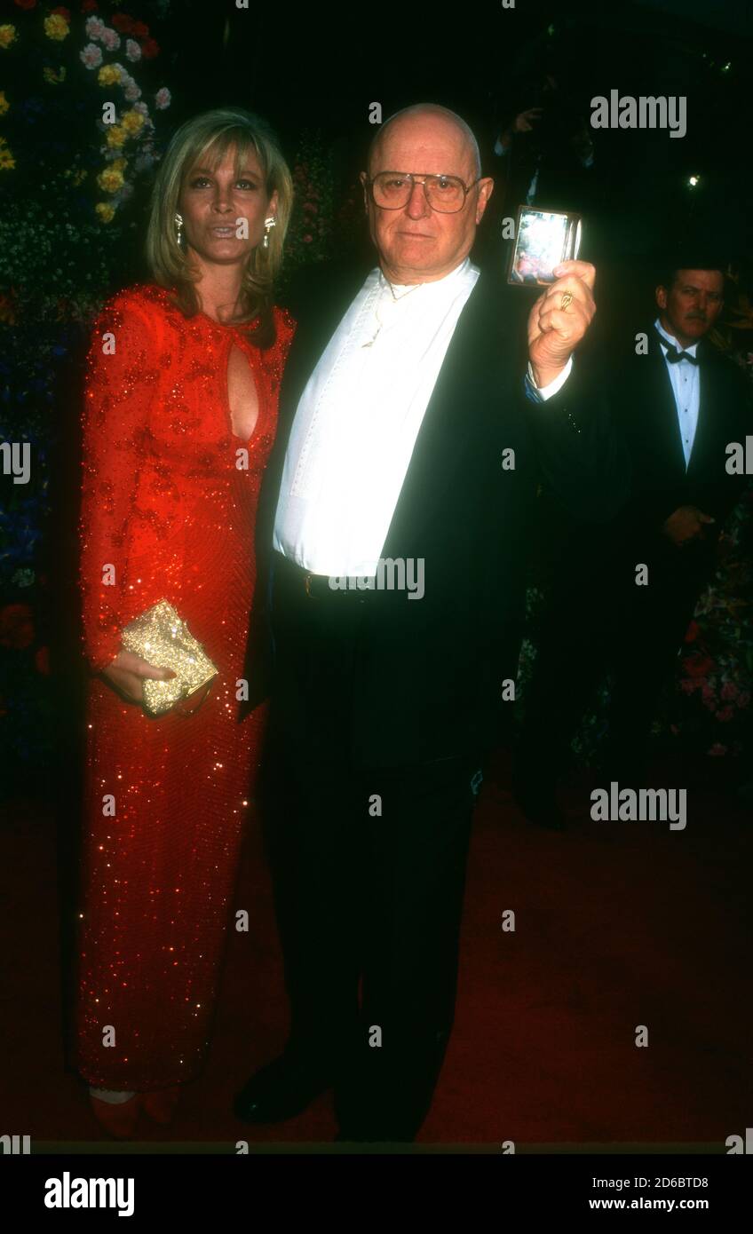 Los Angeles, California, USA 25th March 1996 Actor Rod Steiger attends ...
