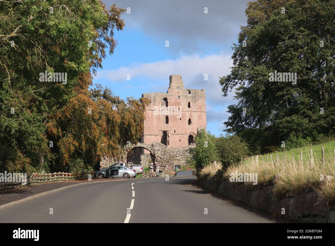 The Anglo-Scottish border. Great Britain. UK Stock Photo - Alamy