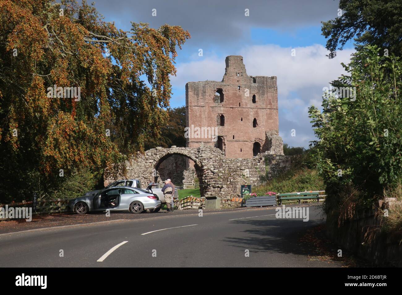The Anglo-Scottish border. Great Britain. UK Stock Photo - Alamy