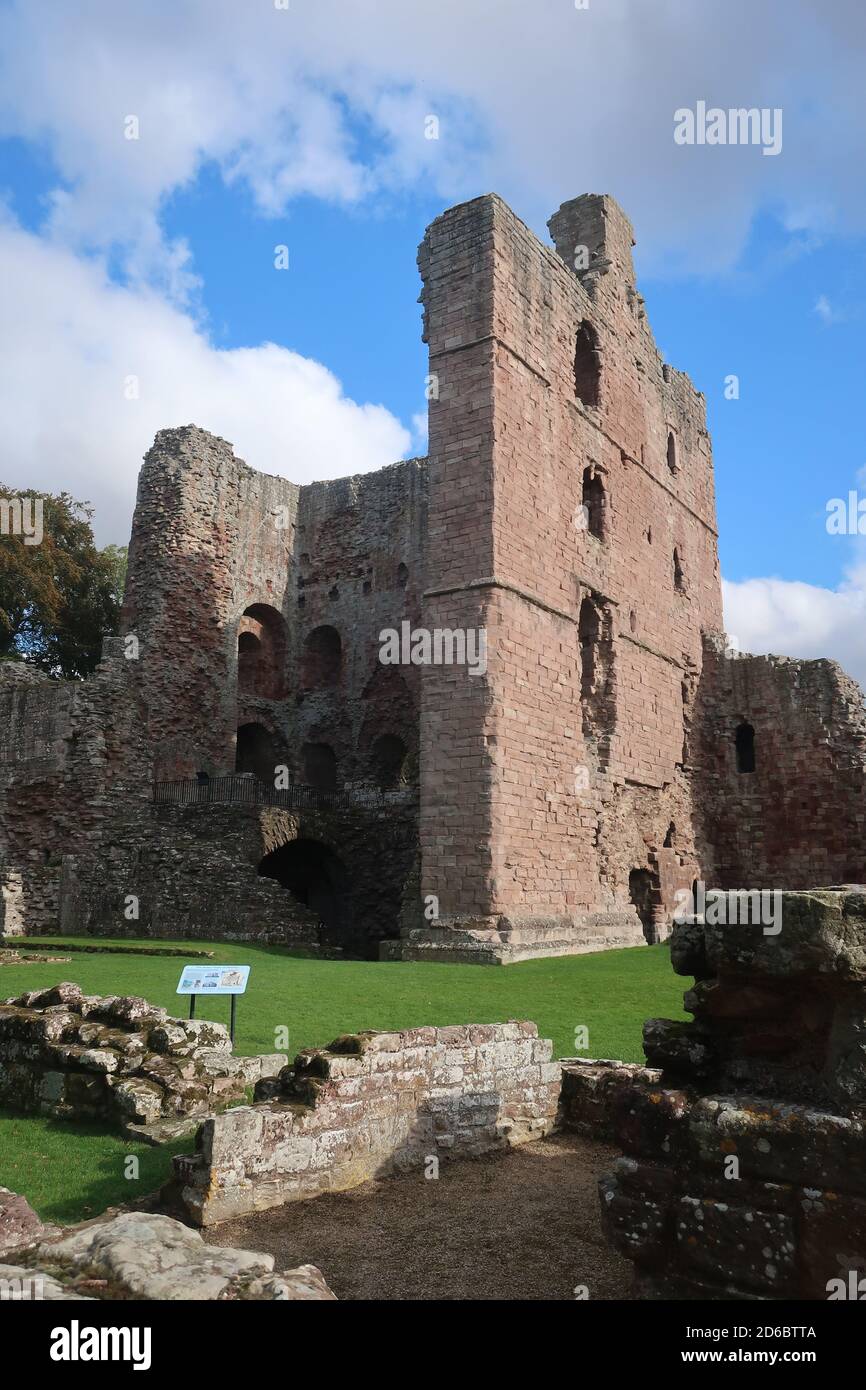 The Anglo-Scottish border. Great Britain. UK Stock Photo - Alamy