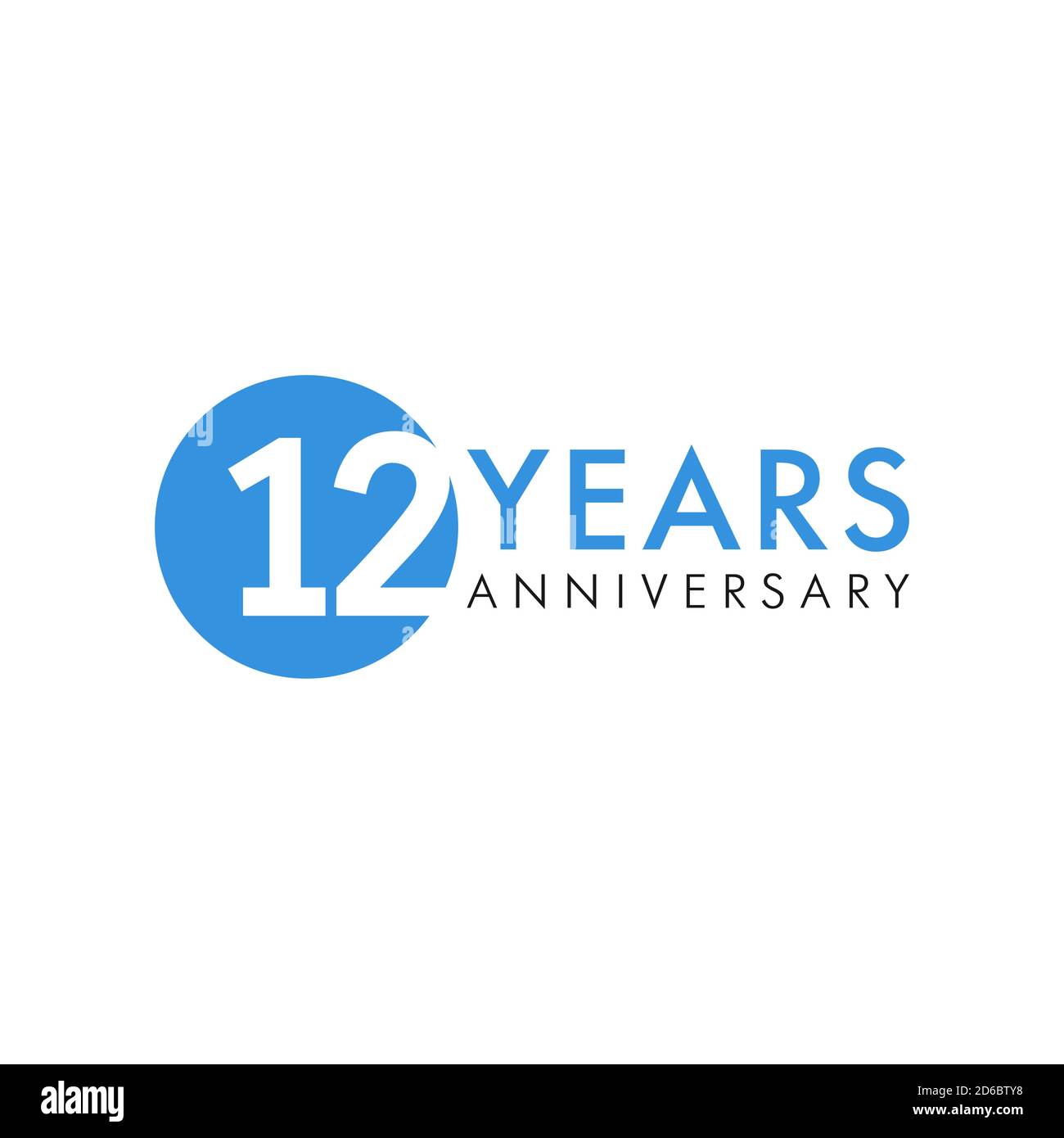 Number 12 logo hi-res stock photography and images - Alamy