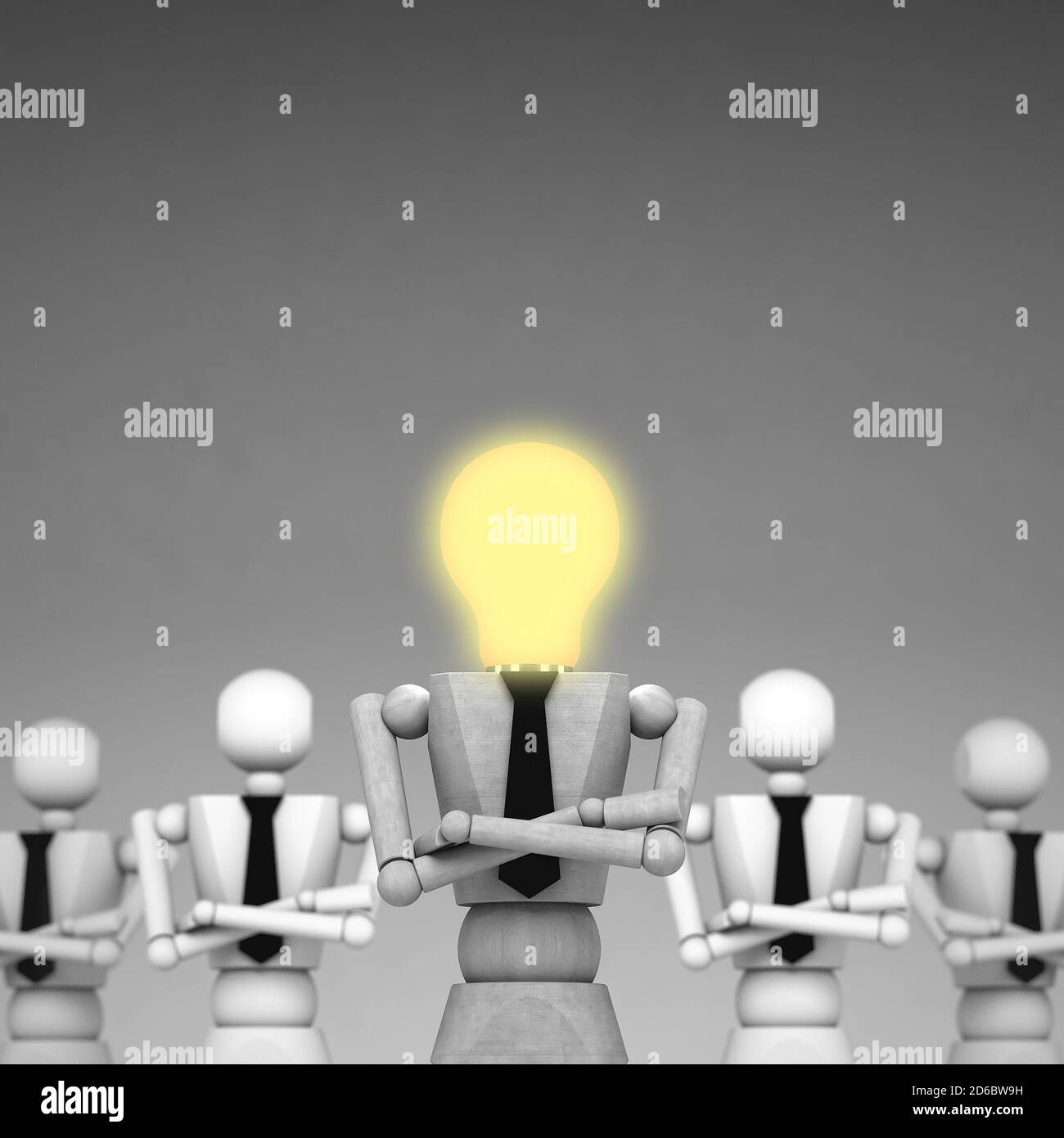 3d business people team Stock Photo - Alamy