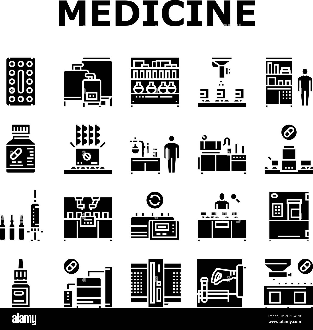 Antibiotic production Black and White Stock Photos & Images - Alamy