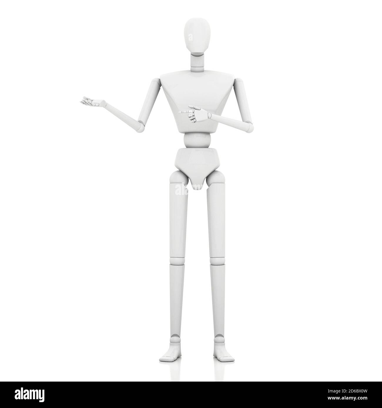 3d man holding sign board hi-res stock photography and images - Alamy
