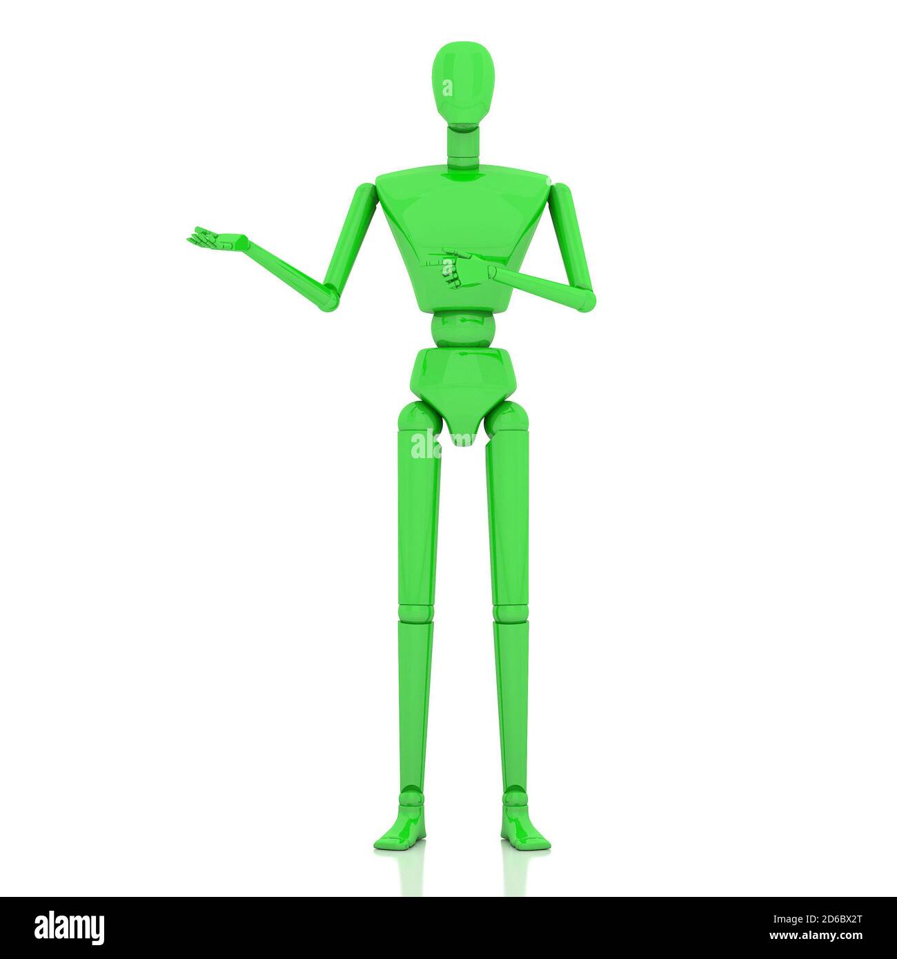 3d man holding sign board hi-res stock photography and images - Alamy