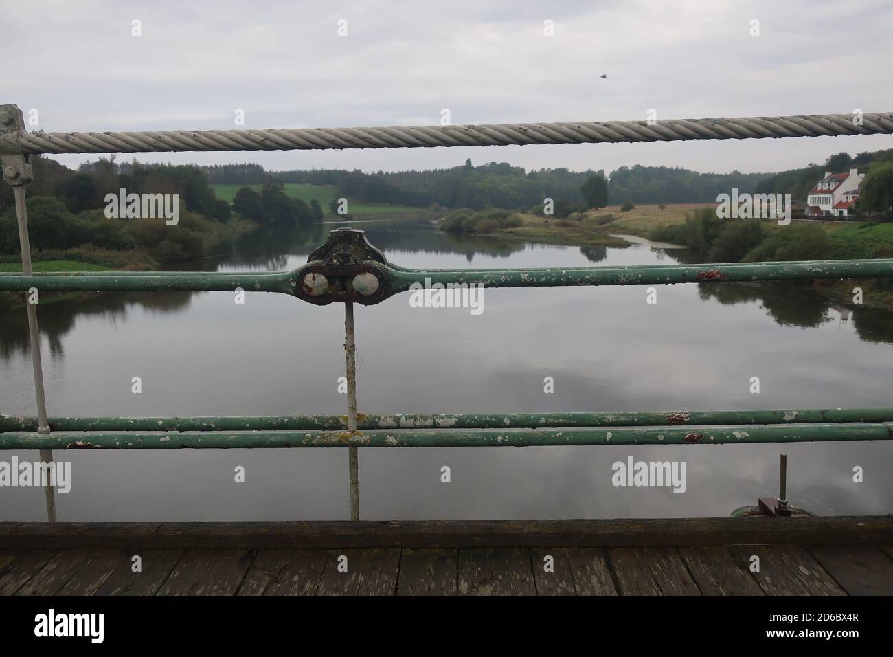 The Anglo-Scottish border. Great Britain. UK Stock Photo - Alamy