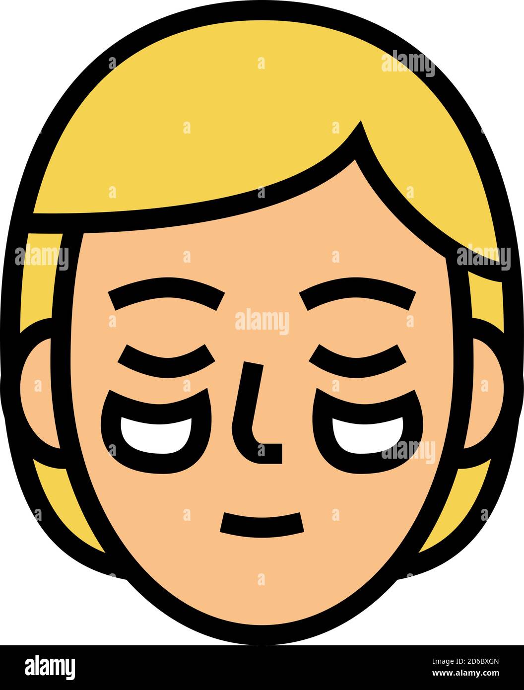 Eye gel patches line Cut Out Stock Images & Pictures - Alamy