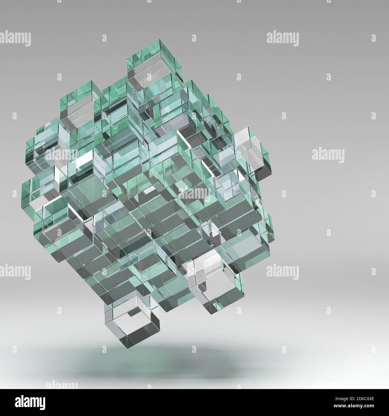 3d illustration basic geometric shapes Stock Photo - Alamy