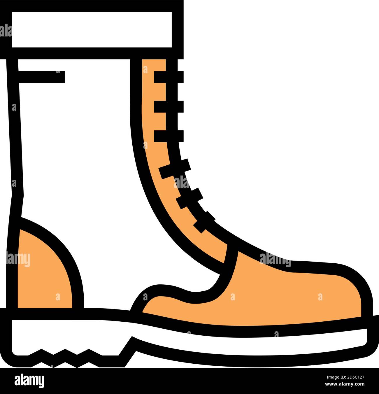 boot factory product color icon vector illustration Stock Vector Image ...