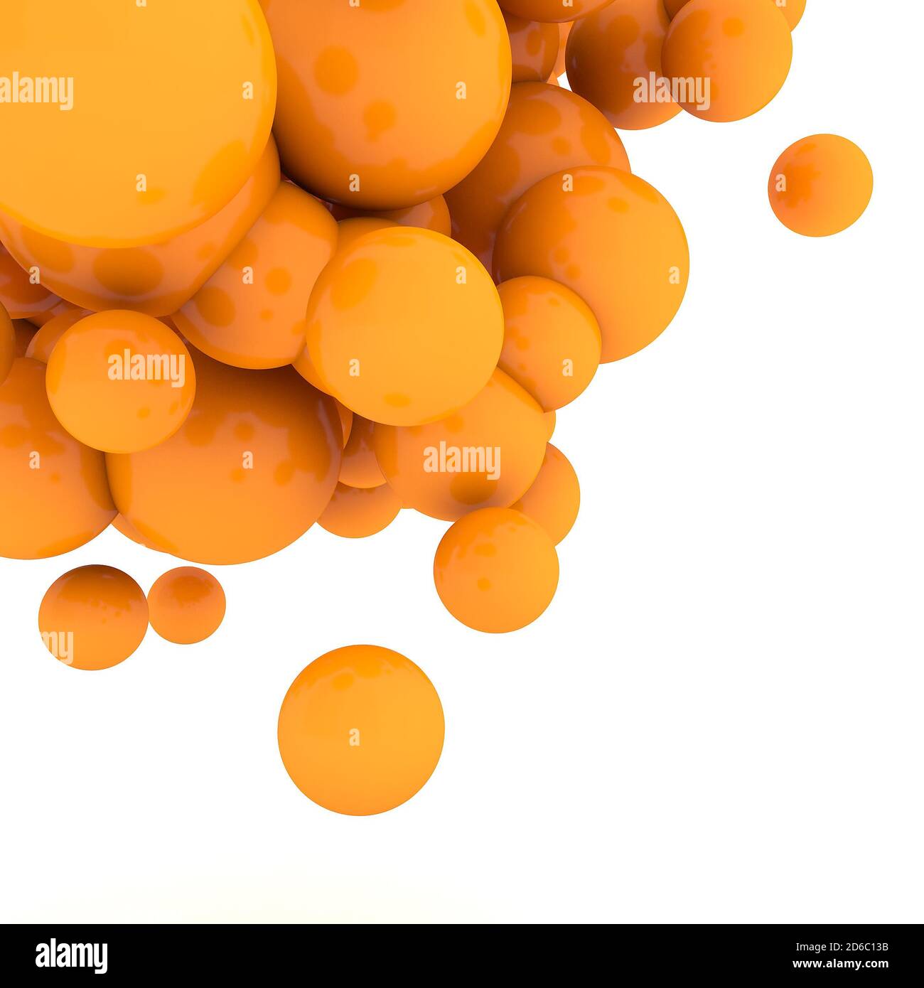 3d Abstract Spheres Stock Photo - Alamy