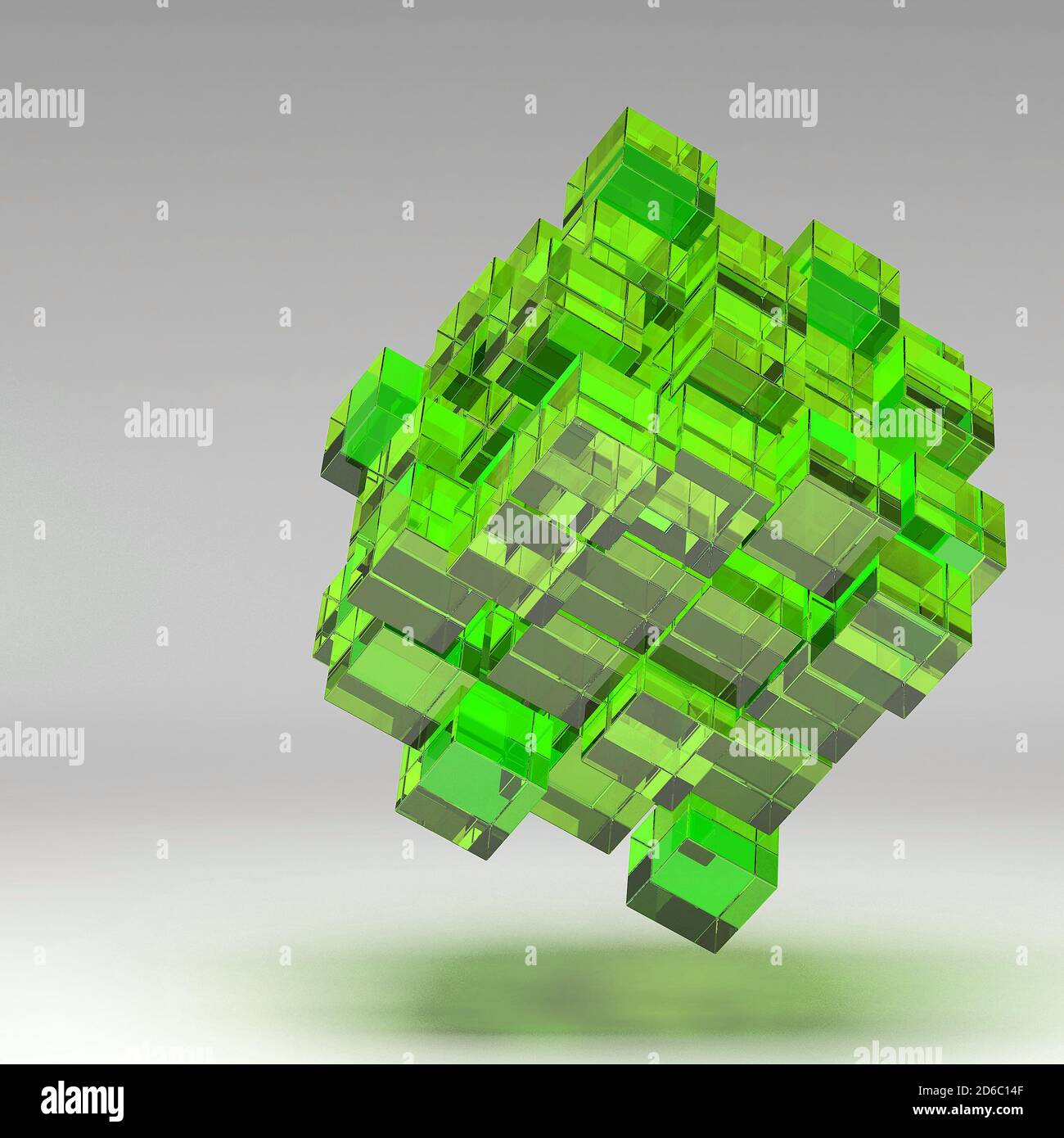 3d illustration basic geometric shapes Stock Photo - Alamy