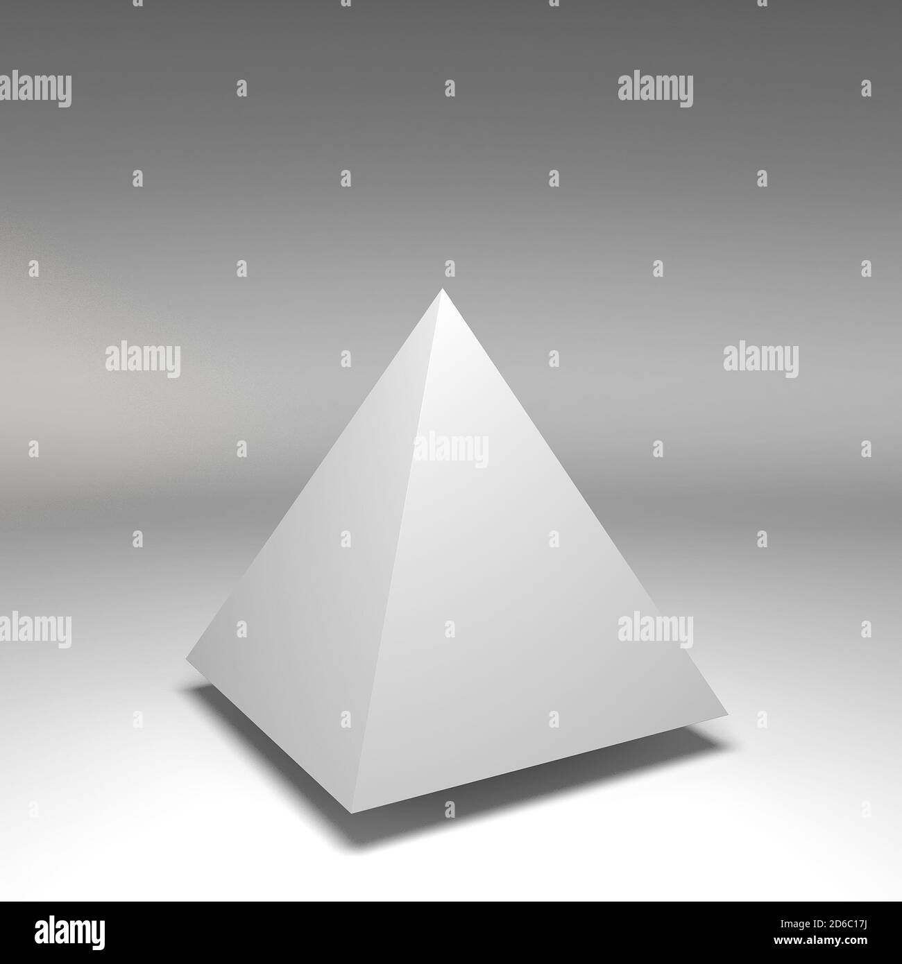 3d illustration basic geometric shapes Stock Photo - Alamy