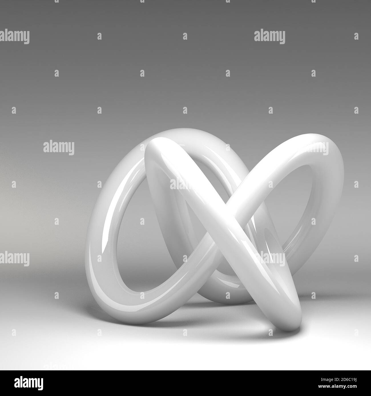 3D rendering abstract knot Stock Photo - Alamy