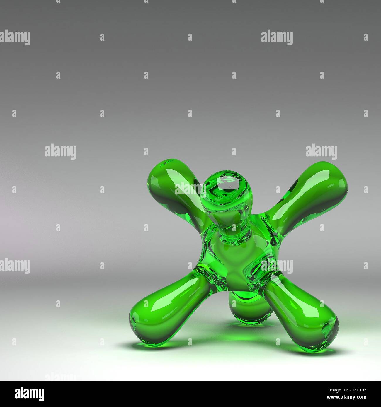 Reflective molecular structure Stock Photo - Alamy