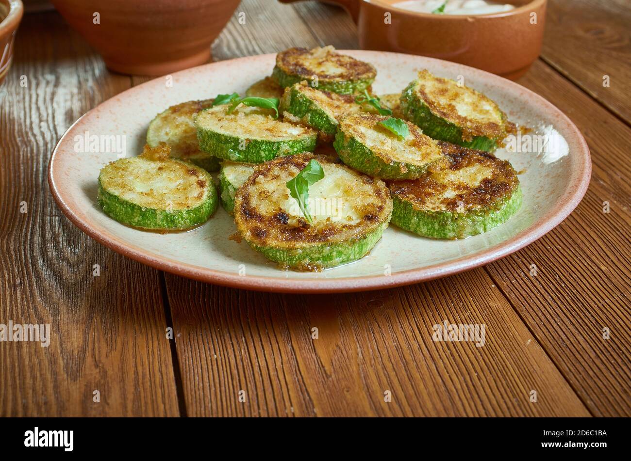 Kolokithakia tiganita hi-res stock photography and images - Alamy