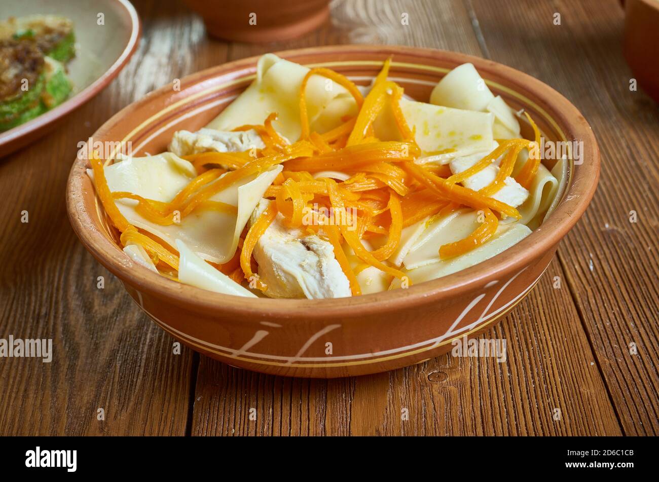 Kulchetaj - Kyrgyz noodles with meat and vegetables. Analogue of ...