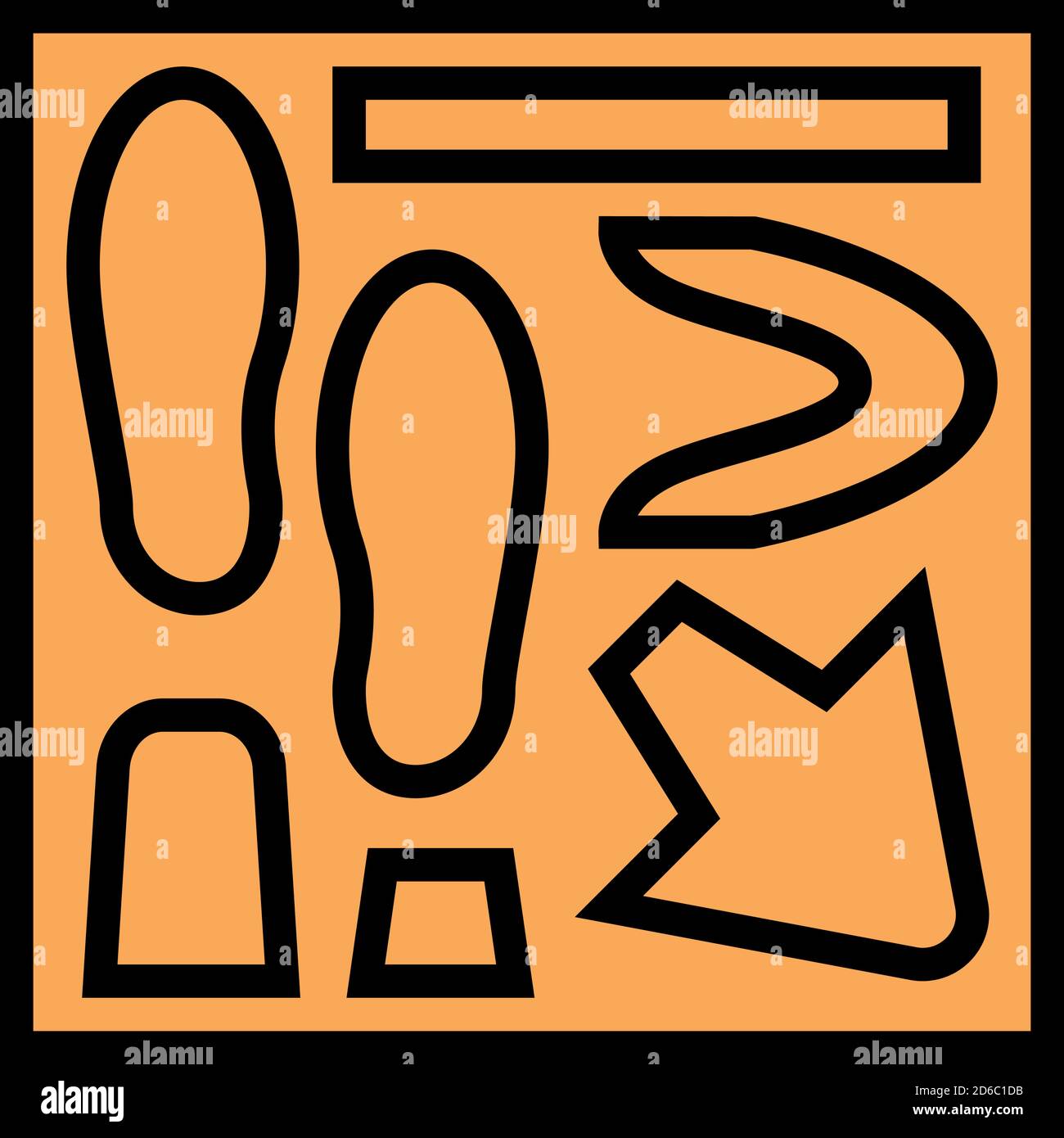 shoe making model color icon vector illustration Stock Vector Image ...