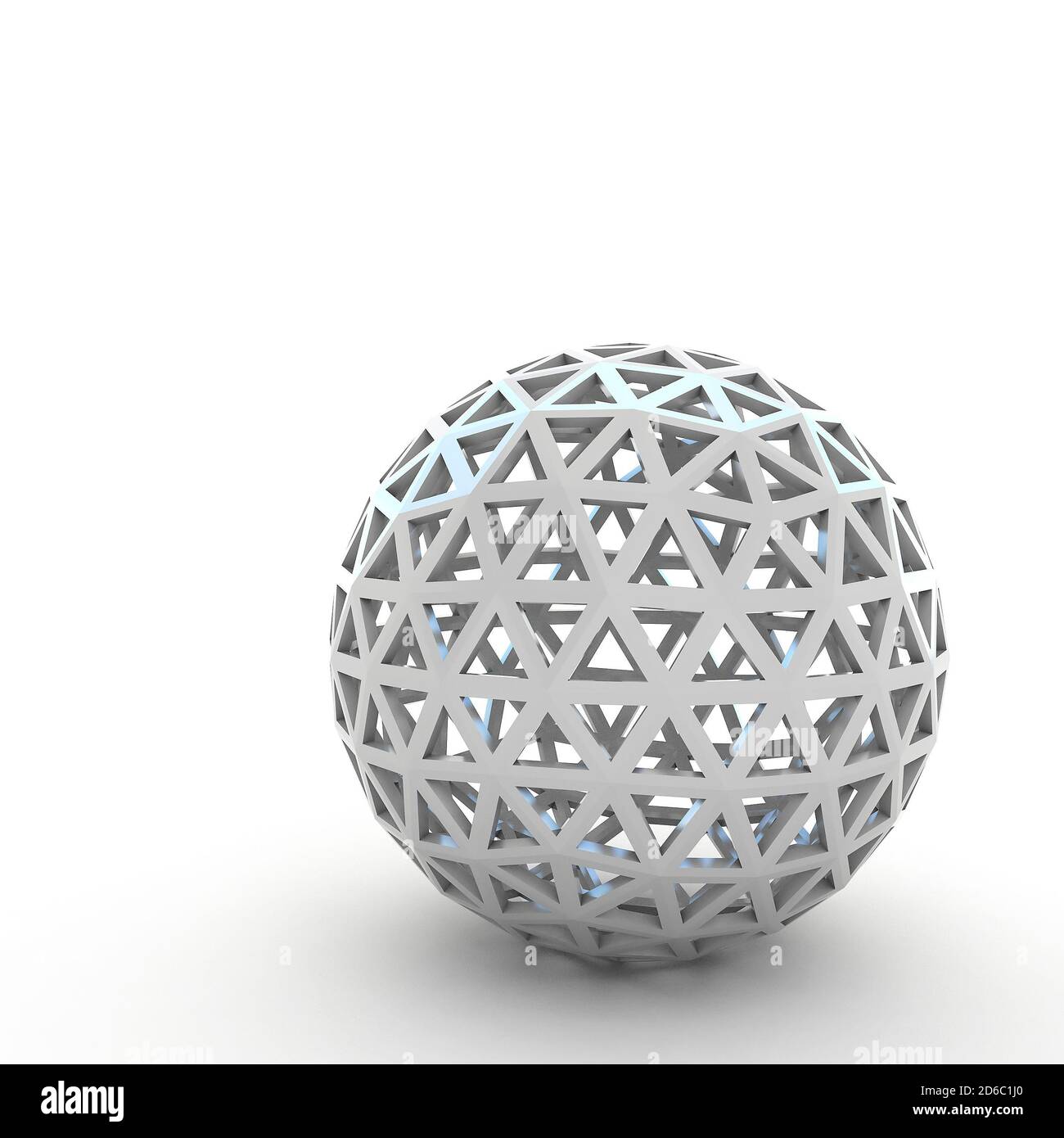 3d illustration basic geometric shapes Stock Photo - Alamy