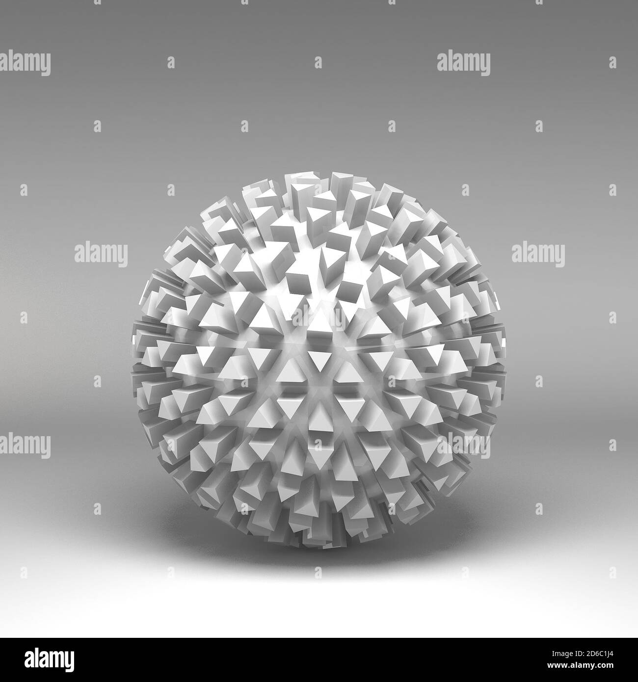 3d illustration basic geometric shapes Stock Photo - Alamy
