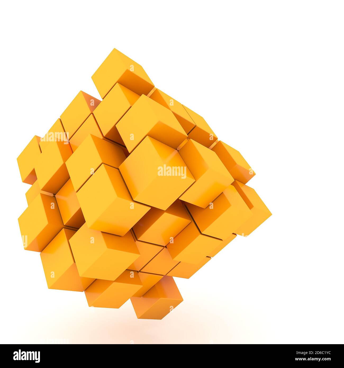 3d illustration basic geometric shapes Stock Photo - Alamy