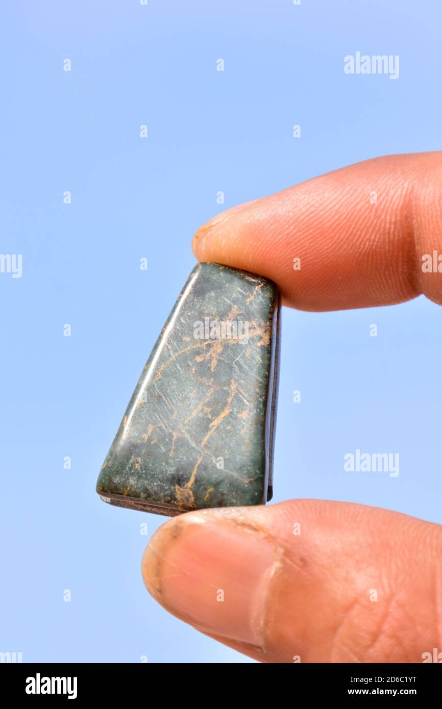 Semi Precious Rock Stone Jewel Stock Photo - Alamy