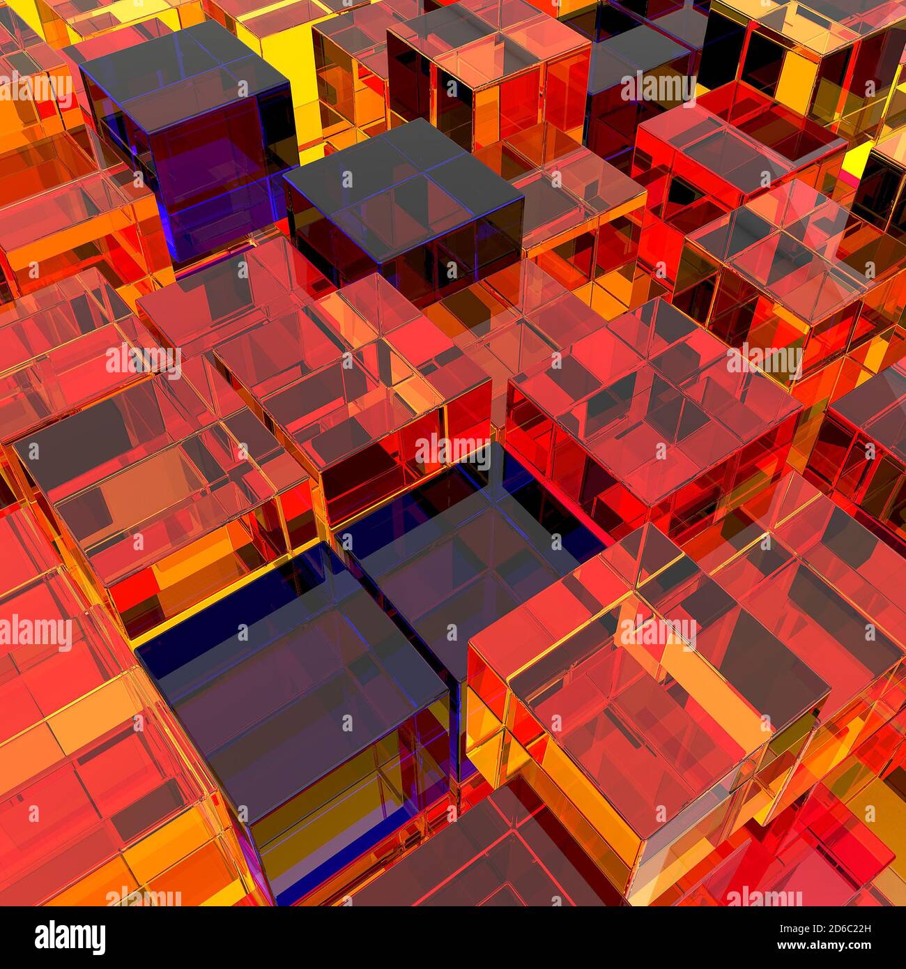 3d illustration basic geometric shapes Stock Photo - Alamy