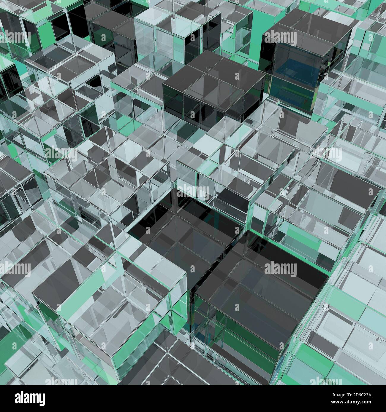 3d illustration basic geometric shapes Stock Photo - Alamy