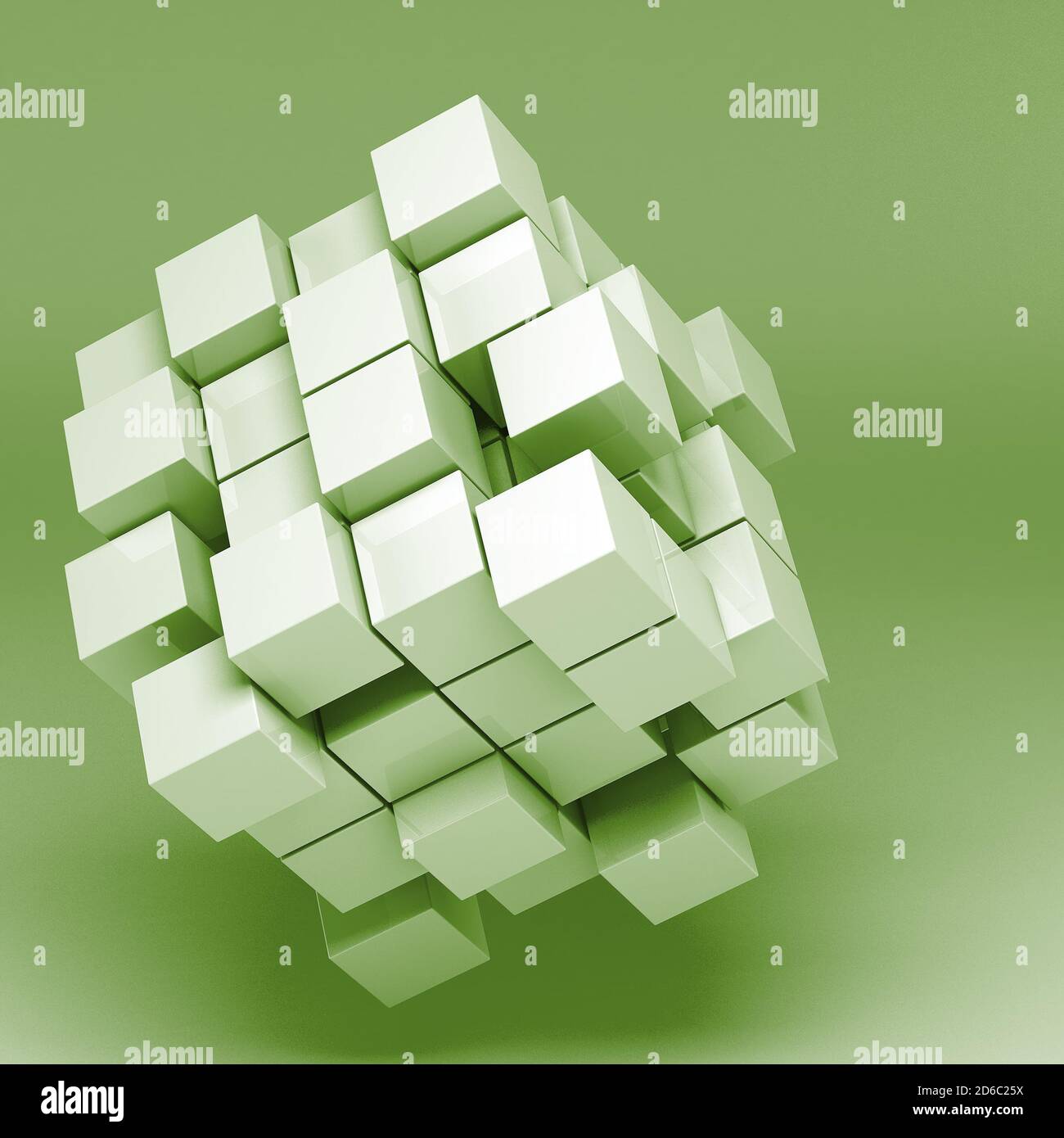 3d illustration basic geometric shapes Stock Photo - Alamy